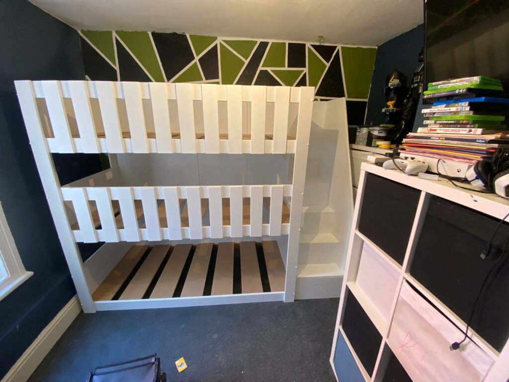 Triple Tier Bunk Bed