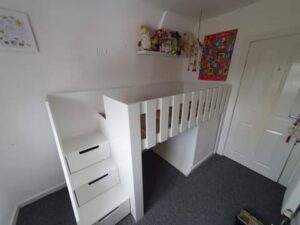Bed Over Stairs Box - Funky Bunk Beds