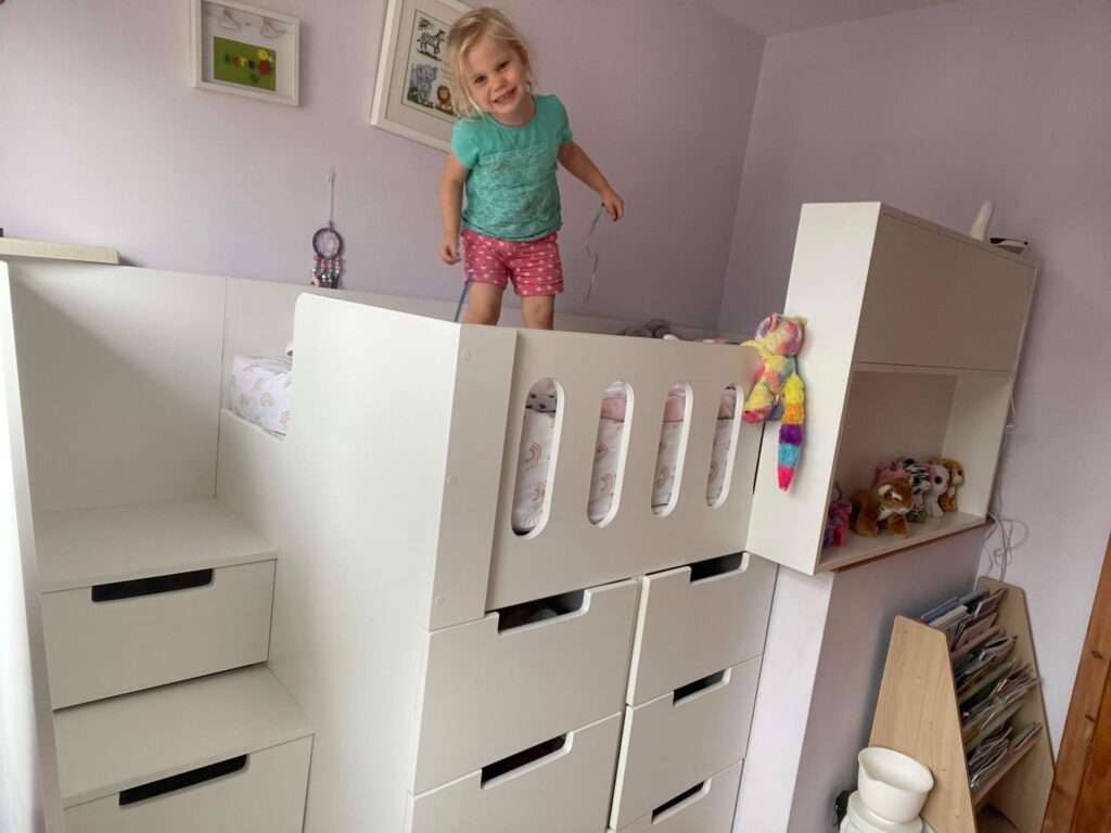 Bed Over Stairs Box - Funky Bunk Beds