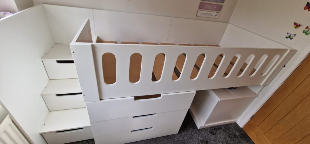 Stair Box Beds / Bed Over Box - Funky Bunk Beds