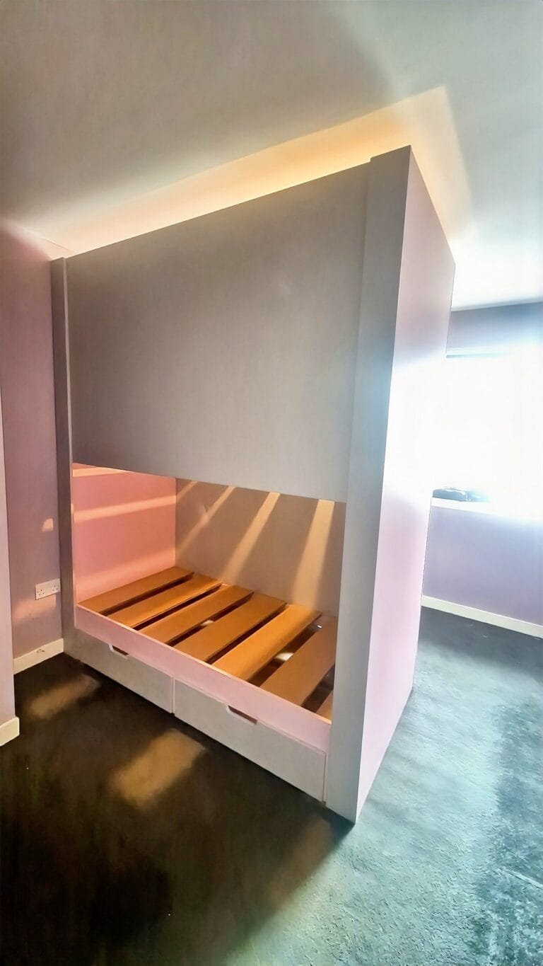 Room Divider Bunk Bed - Funky Bunk Beds