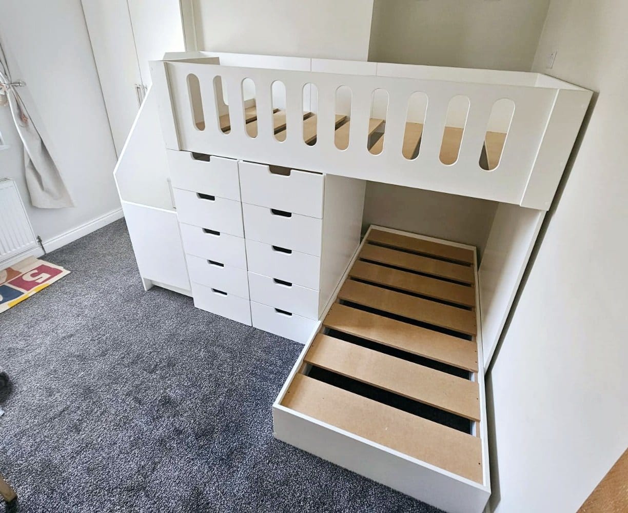 L-Shaped Bunk Beds for Shared Bedrooms - Funky Bunk Beds